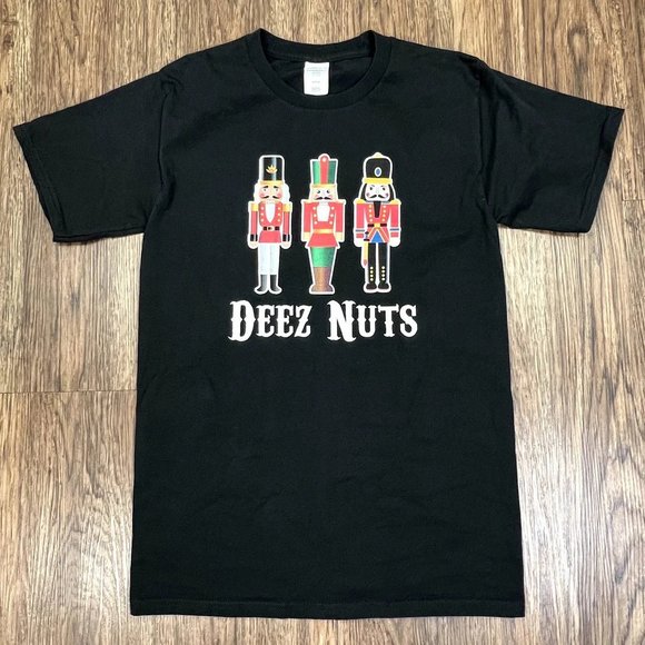 Shirts | Black Deez Nuts Nutcracker Graphic Tshirt | Poshmark